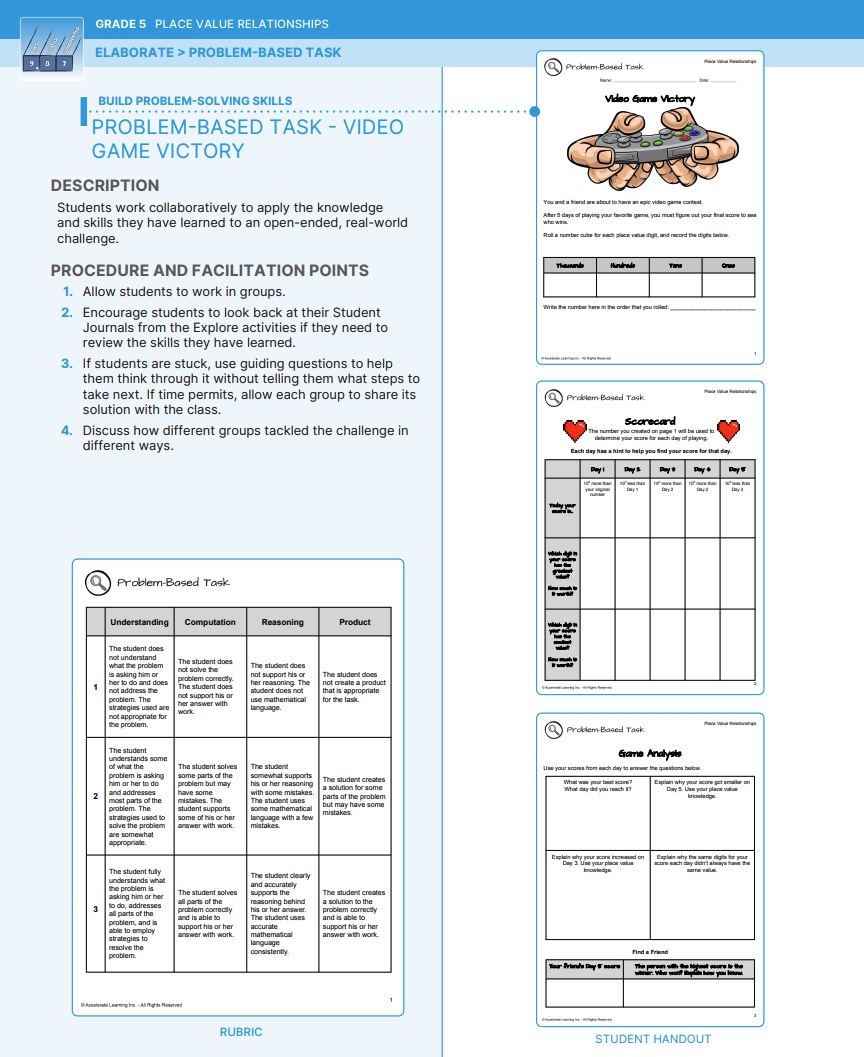 STEMscopes Math Curriculum for New Mexico | K - Algebra 1